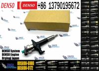 China injector nozzle 095000-6100 8980558620 8980558621 8-98055862-2 injector for ISUZU 4JJ1, 4JJ1-TC, 4JJ1-TCX 095000-6980 for sale