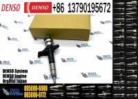 China injector nozzle 095000-6100 8980558620 8980558621 8-98055862-2 injector for ISUZU 4JJ1, 4JJ1-TC, 4JJ1-TCX 095000-6980 for sale