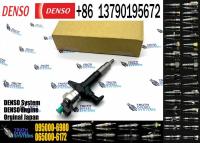 China injector nozzle 095000-6100 8980558620 8980558621 8-98055862-2 injector for ISUZU 4JJ1, 4JJ1-TC, 4JJ1-TCX 095000-6980 for sale