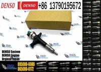 China injector nozzle 095000-6100 8980558620 8980558621 8-98055862-2 injector for ISUZU 4JJ1, 4JJ1-TC, 4JJ1-TCX 095000-6980 for sale