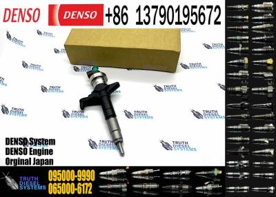 China New diesel fuel injector truck engine spare parts 095000-9990 for ISUZU 4JJ1 injector for sale