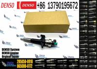 China 295050-0911 295050-0910 for TOYOTA HILUX engine 295050-1900 295050-0910 diesel injector 295050-0911 for sale