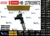 China High Quality Common Rail Fuel Injector Assembly 095000-6650 8980305500 8980305504 095000-6651 for 6WF1 For ISUZU for sale
