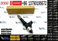 China High Quality Common Rail Fuel Injector Assembly 095000-6650 8980305500 8980305504 095000-6651 for 6WF1 For ISUZU for sale