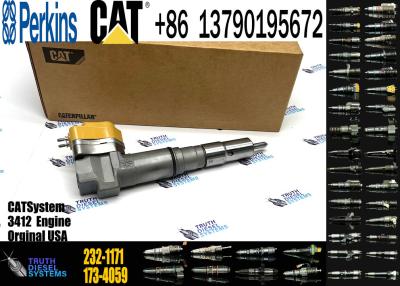 China Diesel Common Rail Injector  232-1171   196-1401 222-5966 173-9268 198-7912 232-1168 156-3895 204-2467 232-1167 for sale