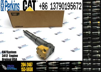China Diesel Common Rail Fuel Injector  204-2467   153-5938 20R-0758 10R-1267 10R-1266  174-7527 20R-0760 173-9272 for sale