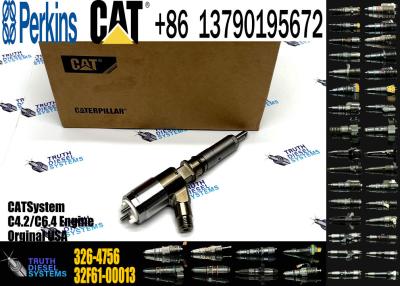 China C6.4 C4.2 Diesel Engine Fuel Injector 326-4756  32F61-00013 2645A748 320-0670 2645A745  for CAT for sale