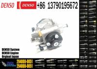 China Construction Machinery Parts Genuine Original Brand High Pressure Common Rail Fuel Injection Pump Pumps 294000-0051 for sale