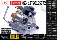 China Diesel fuel common rail injection pump 294000-0681 294000-0680 for HP3 FAWDE CA4DL XICHAI J05E Excavator SK200-8 for sale