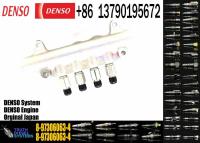 China Excavator Parts 8-97306063-4 4HK1 Genuine Fuel Common Rail For Engine Parts for sale