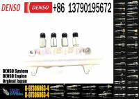 China Excavator Parts 8-97306063-4 4HK1 Genuine Fuel Common Rail For Engine Parts for sale