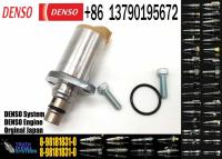China 4HK1 6HK1 Engine Fuel Pump Suction Control Valve 8-98181831-0 8981818310 High Pressure Pump Solenoid Valve for sale