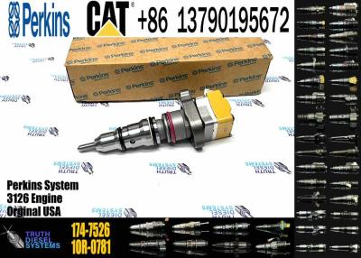 China Excavator parts Engine 3408 3412 Fule Injetor 232-1173 232-1183 232-1168 174-7528 174-7526 for sale