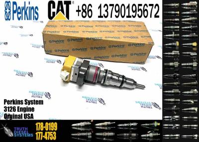 China 178-0199 Fuel Injector Excavator Spare Parts 3126B 3126E Engine Diesel Fuel Injector 1780199 1780198 10R0782 2051285 for sale