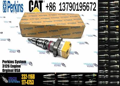 China Excavator parts Engine 3408 3412 Fule Injetor 232-1173 232-1183 232-1168 174-7528 174-7526 for sale