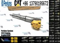 China 10R-1266 232-1183 Engine Common Rail Injector Suitable for CAT3408 3412 Excavator Fuel Injector For Excavator Injector for sale
