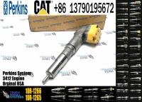 China 10R-1266 232-1183 Engine Common Rail Injector Suitable for CAT3408 3412 Excavator Fuel Injector For Excavator Injector for sale