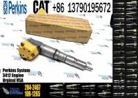 China Excavator Engine parts Fule Injetor 204-2467 198-4752 232-1167 20R-5392 173-4059 198-6877 for 3412E 3408 Fuel Injector for sale