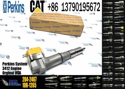 China Excavator Engine parts Fule Injetor 204-2467 198-4752 232-1167 20R-5392 173-4059 198-6877 for 3412E 3408 Fuel Injector for sale