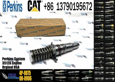 China Diesel engine Machinery Engine Parts 4P9075 for 3516/3512/3508 excavator parts Fuel Injector 4P-9075 for sale