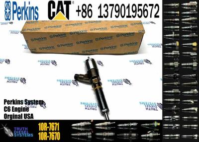 China Diesel Fuel Injector 10R7671 10R-7671 320-0677 3200677 326-4700 3264700 For CAT Excavator Engine C4.4 C6.4 for sale