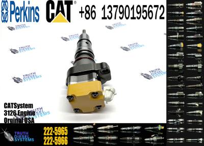 China Precision common rail injector 222-5965 0R-9348 222-5966 10R-0781 for CAT 3126 engine 222 5965 222 5966 for sale