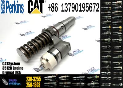 China Construction Machinery Parts 10R-3255 10R3255 Common Rail Fuel Injector 20R-1265 20R1265 For CAT 3412 3412E Engine for sale