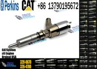 China Excavator Spare Parts Common Rail Diesel Fuel Injector 320-0670 2645A745 For CAT Perkins C6.6 320D Engine for sale
