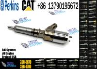 China Excavator Spare Parts Common Rail Diesel Fuel Injector 320-0670 2645A745 For CAT Perkins C6.6 320D Engine for sale