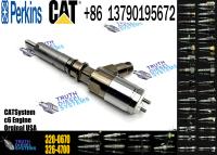 China Excavator Spare Parts Common Rail Diesel Fuel Injector 320-0670 2645A745 For CAT Perkins C6.6 320D Engine for sale