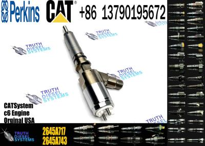 China Diesel Fuel Engine Injector 2645A717 32F61-00013 10R-7675 2645A748 Fuel Injector For Cat Excavator Engine C6 C6.4 for sale