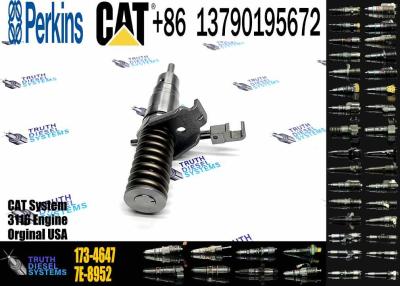 China Excavator Spare Parts Common Rail Diesel Fuel Injector 1734647 173-4647 For CAT 3126 Engine for sale