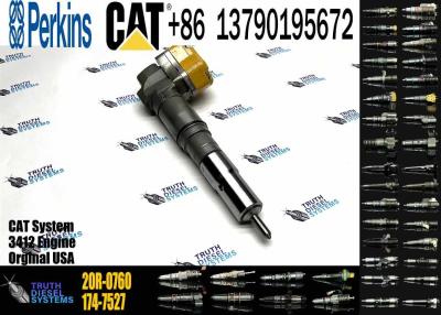 China Excavator Engine parts Fule Injetor 169-7408 174-7527 222-5967 20R-0760 232-1175 173-9272 for 3412E 3408 Fuel Injector for sale