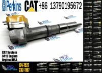 China Excavator Engine parts Fule Injetor 169-7408 174-7527 222-5967 20R-0760 232-1175 173-9272 for 3412E 3408 Fuel Injector for sale