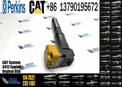 China Excavator Engine parts Fule Injetor 169-7408 174-7527 222-5967 20R-0760 232-1175 173-9272 for 3412E 3408 Fuel Injector for sale