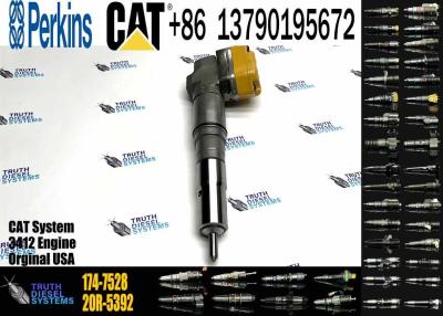 China Cat 3408 3412 excavator parts Engine 3408 3412 Fule Injetor 232-1173 232-1183 232-1168 174-7528 1747526 for sale