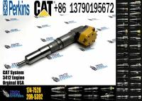 China Cat 3408 3412 excavator parts Engine 3408 3412 Fule Injetor 232-1173 232-1183 232-1168 174-7528 1747526 for sale