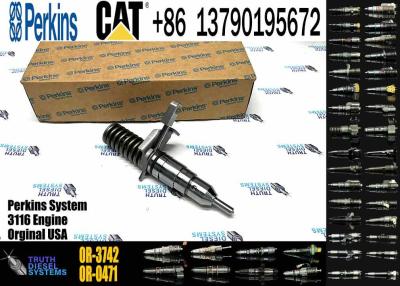 China High Quality Excavator Parts 7E-9585 0R-3742 Fuel Injector 0R3742 7E9585 Fits CAT 3114 3116 3512B 3516B 3512C 3516C for sale