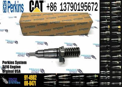 China Excavator Common Rail E320L S6K Engine Injector 20R-2056 7E-8729 Fuel Injection Nozzle 7E-9585 for sale
