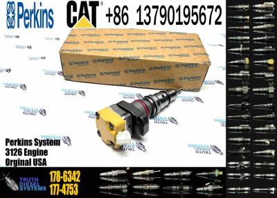 China 178-6342 3126B Engine Fuel Injector construction machinery parts CAT D5N D6N Tractor Fuel Injector 1786342 10R1257 for sale