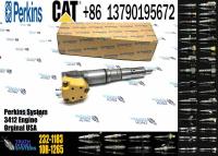 China Excavator Engine Parts Fule Injetor 232-1173 232-1183 232-1168 174-7528 174-7526 10R-1266 for 3412E 3408 Fuel Injector for sale