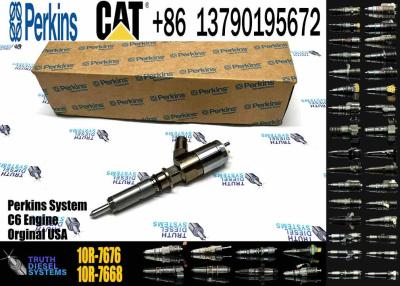 China High Pressure Diesel Fuel Common Rial Injector 10R-7676 for C6.6 Engine Auto Parts Common Rail Injector for sale