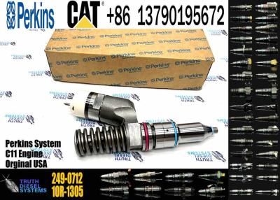 China Construction Machinery Parts C11 Engine Fuel Injector 249-0712 2490712 for Wheel Loader 966H for sale