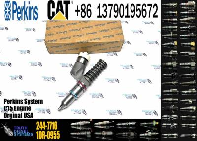 China Factory supply 244-7716 249-0709 10R-1273 common rail injector 2447716 2490709 10R1273 diesel fuel injector for excavator for sale