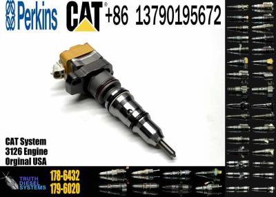 China 178-6432 128-6601 171-9704 171-9710 Common Rail Fuel Injector Cater 3512C 3516C Diesel Engine Parts Rail Injector 10R-9348 for sale