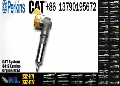 China 3408 3412 Cat Fuel Injector 232-1173 174-7526 232-1183 2321183 232-1171 2321171 10R1266 for sale