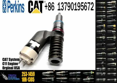 China Excavator Spare Parts C11 Engine Fuel Injector 249-0712 253-1459 Construction Machinery Injector Assy for sale