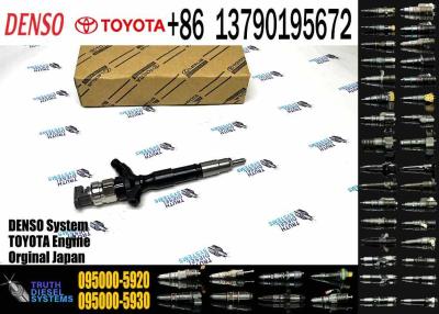China Fuel Injector 095000-5921 095000-5920 for Denso for Toyota Hiace Hilux 2KD-FTV for sale