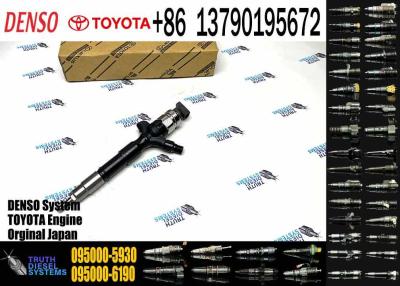 China Diesel Fuel Injector Common Rail Injector 23670-09060 095000-5930 095000-7380 095000-593# for Toyota Hiace Hilux for sale