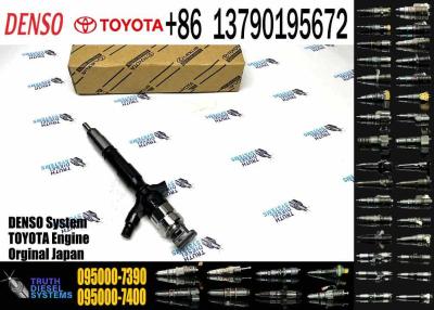 China 23670-09061 23670-39275 095000-7390 095000-7750 8976024851 8976024852 Fuel Injector for Denso Toyota Hilux Hiace 2KD-FTV 4WD D4D for sale